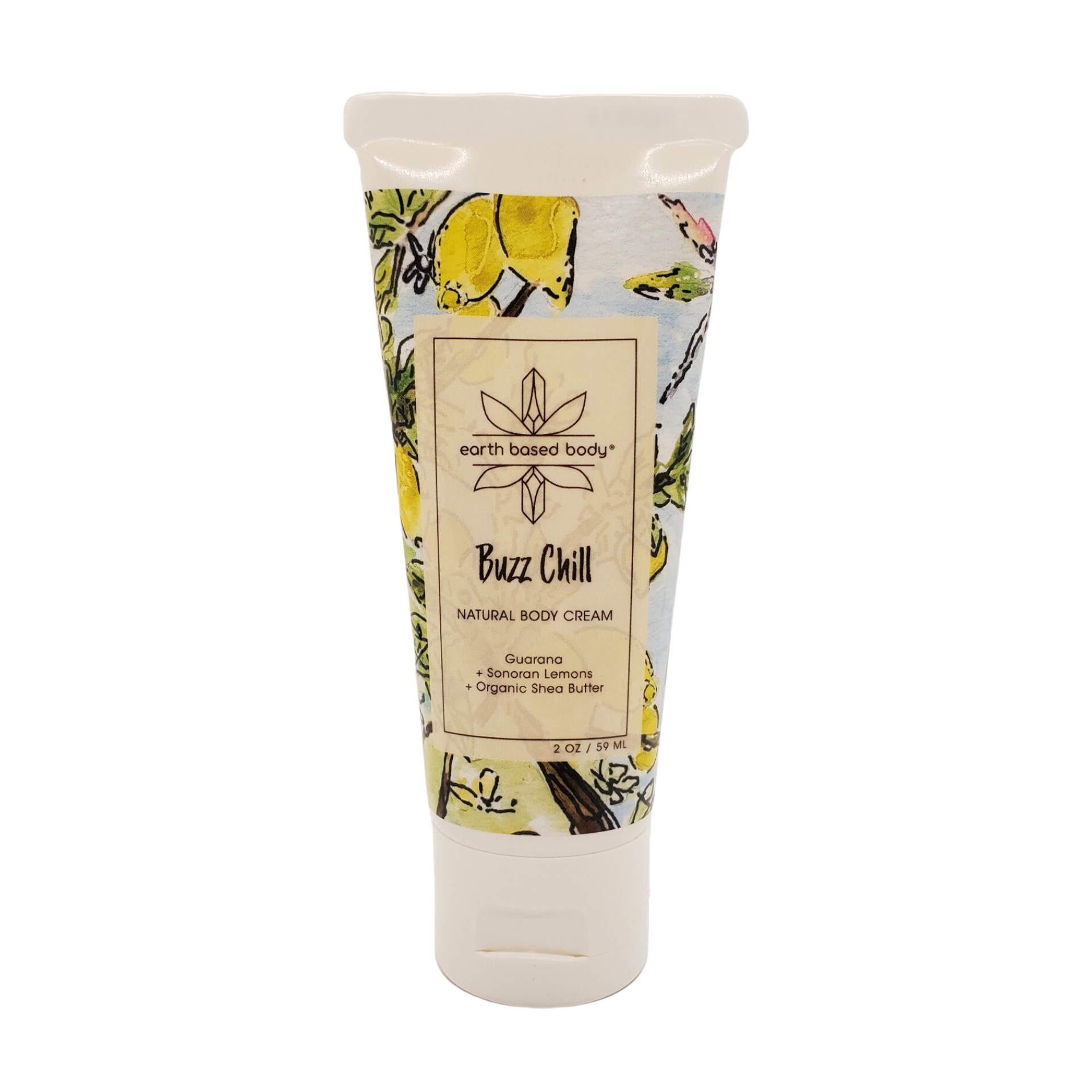 Mini Buzz Chill Natural Body Cream – Earth Based Body